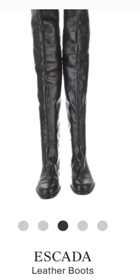 Escada Over The Knee Boots | eBay