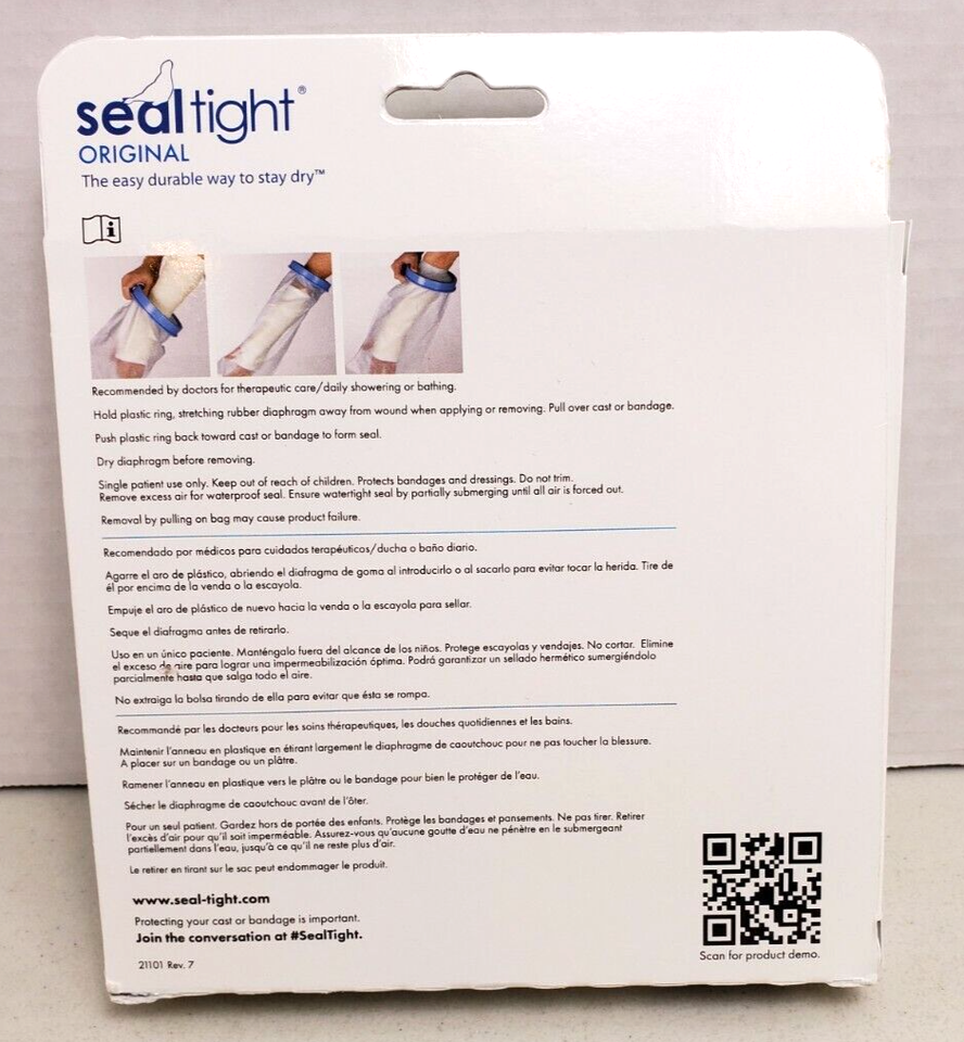 Sealtight Original Cast/Bandage Protector For Adult Short Arm | eBay