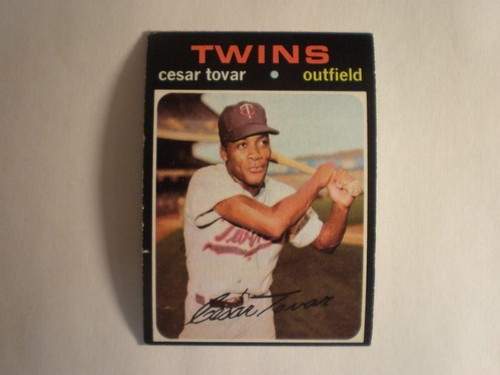 1971 Topps Baseball Twins Cesar Tovar Card # 165 | eBay