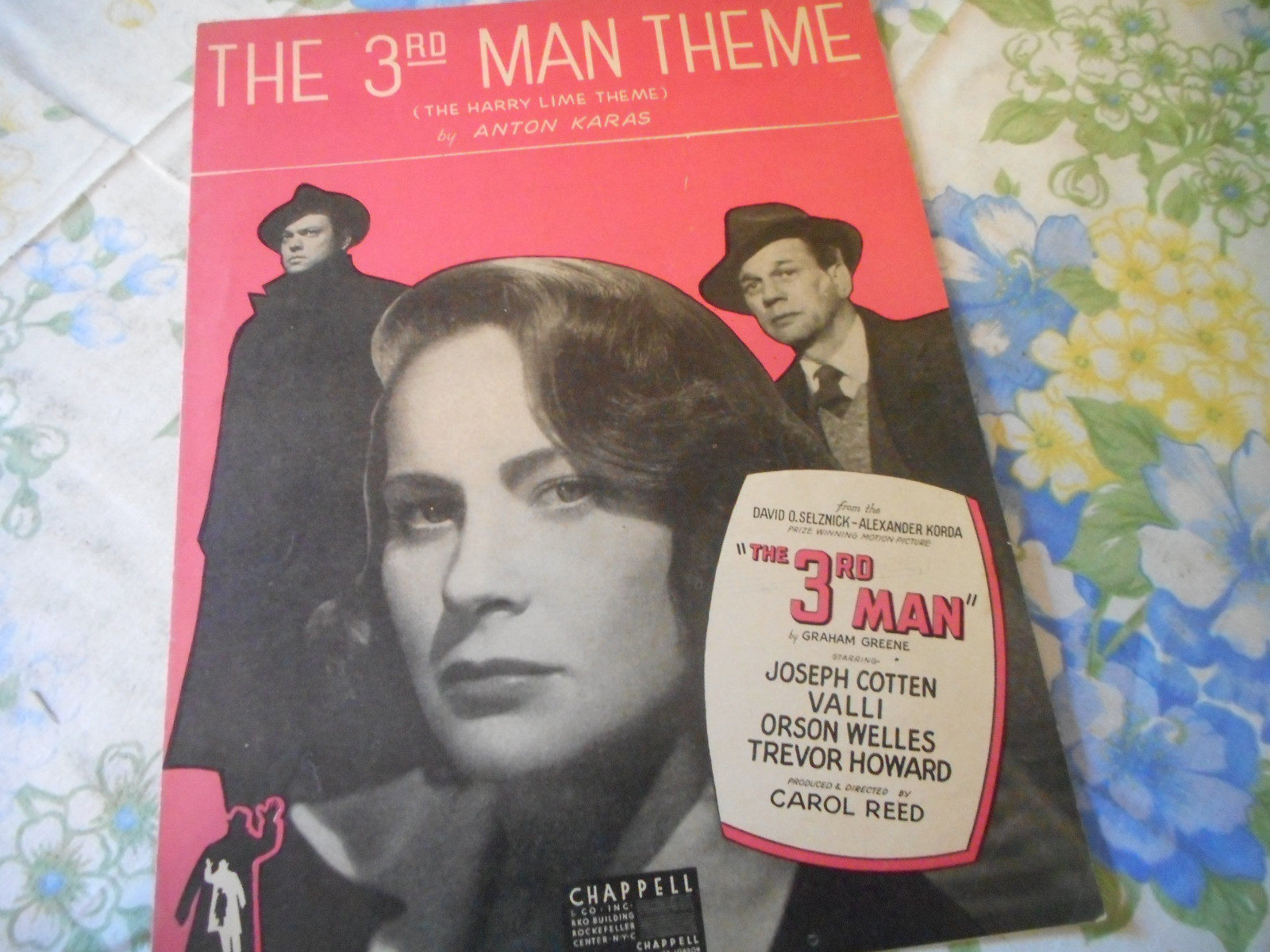 The 3rd Man Theme 1949 Sheet Music | eBay