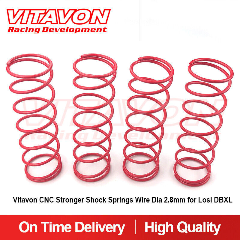 Vitavon Stronger Shock Springs Wire Dia 2.8mm For Losi DBXL E 2.0 Gas ...