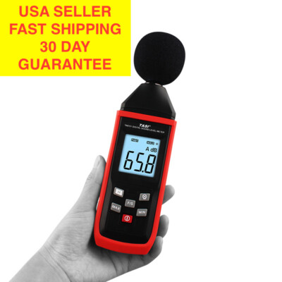 Digital Sound Meter Noise Meter Measure 30-130dB Noise Tester Decibel ...
