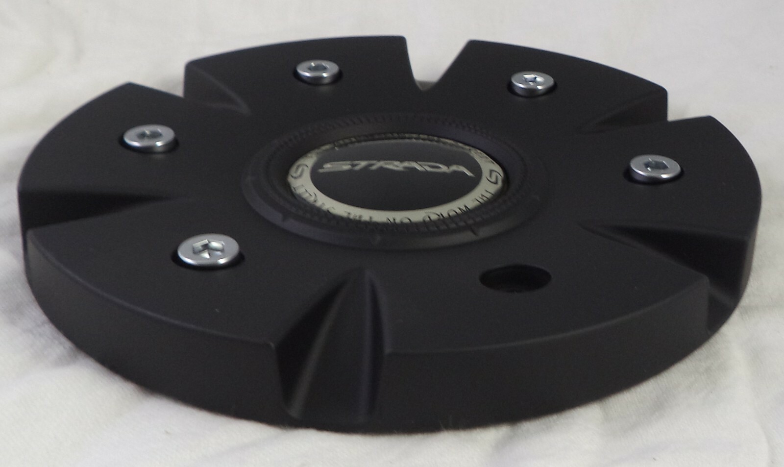 Strada Wheels Flat Black Custom Wheel Center Cap # S12 / 61702295F-1 (1 ...