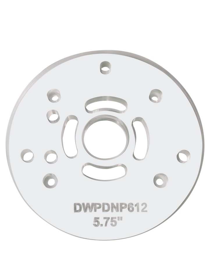 5.75" Circle baseplate upgrade with bushing compatibility for Dewalt ...