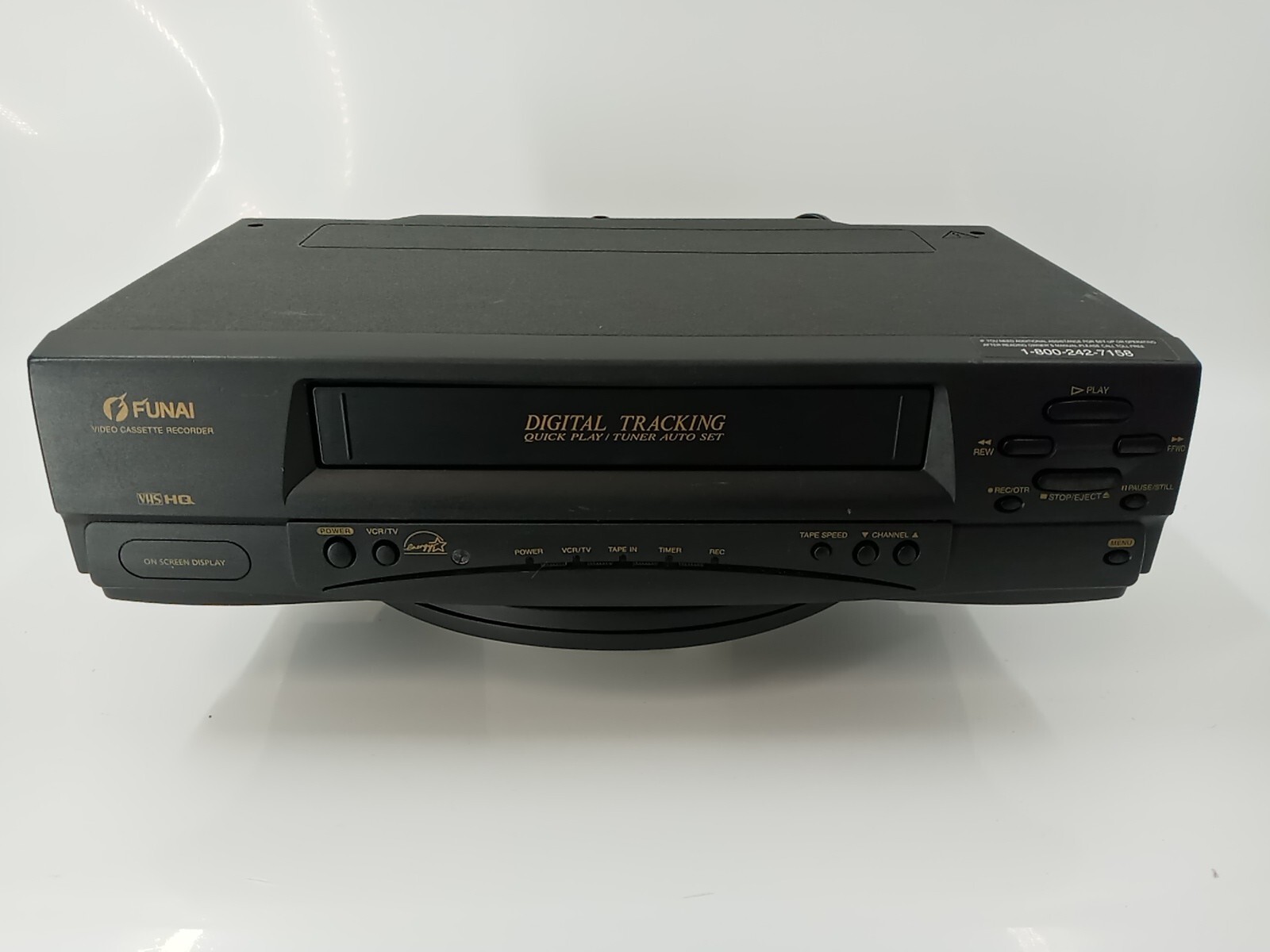 Funai F220LB VCR VHS Video Cassette Recorder Read Description *AS-IS ...