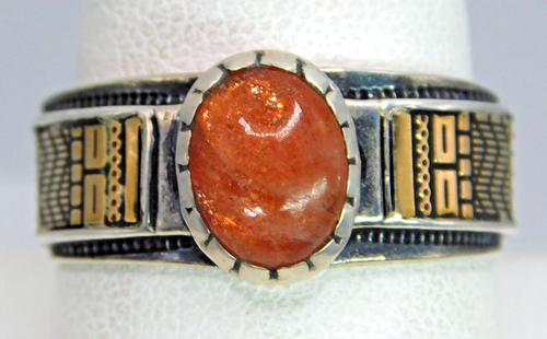 Beautiful Carolyn Pollack Relios Roderick Tenorio Sterling 14K Sunstone ...