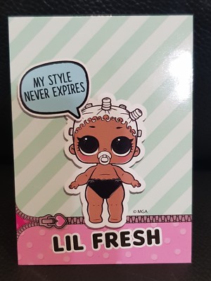 LOL LIL FRESH DOLL COLLECTOR CARD | eBay Australia