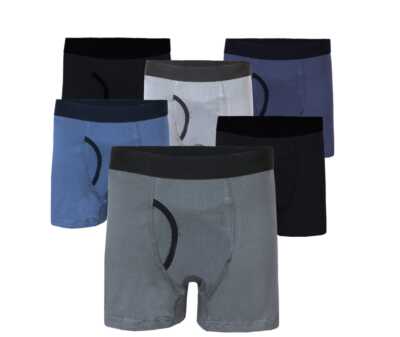 Multi-Pack 100% Cotton Mens Boxer Shorts Underwear Trunks Jersey ...
