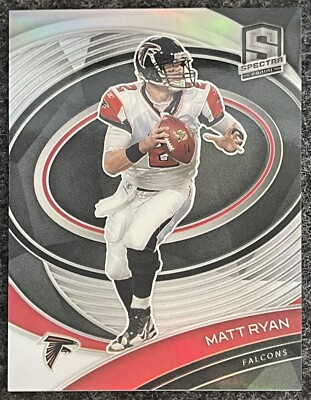 2021 Spectra Matt Ryan Silver Prizm #129 143/149 Atlanta Falcons | eBay