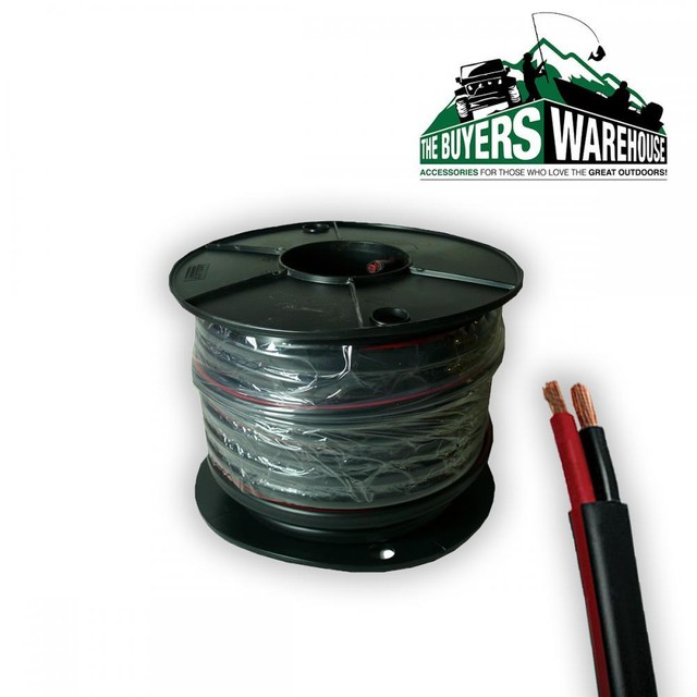 4mm Twin Wire Cable X 10 Metre 10m Battery Caravan Trailer 4x4 15 Amp ...