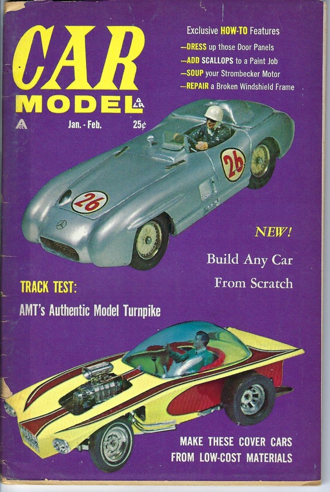 1962-1974 Car Model Magazines. Model cars, slot cars-sold separately ...