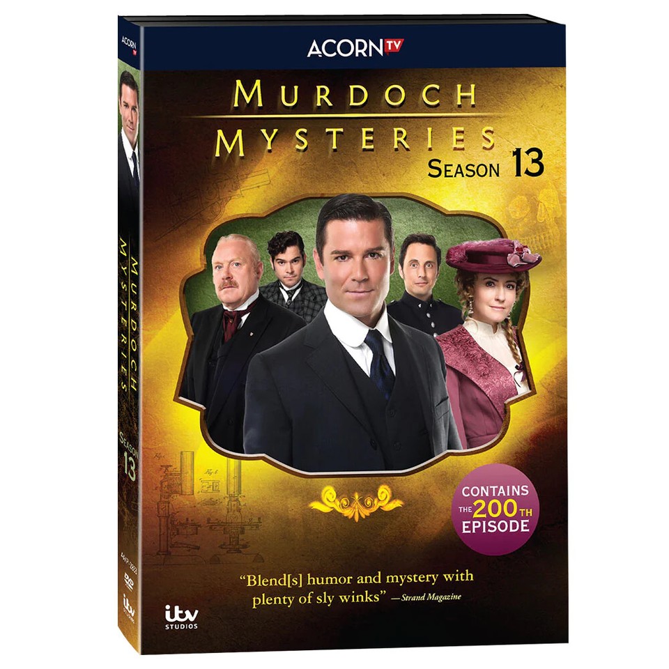 DVD Acorn/CBC/ITV MURDOCH MYSTERIES Sets - Free Ship! - Your Choice ...