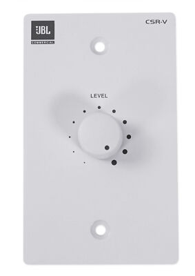 JBL CSR-V White Wall Volume Controller For Select CSM/CSMA/VMA Mixer ...