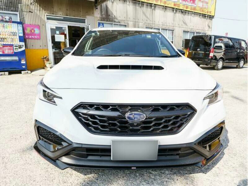For Subaru VBH WRX STI Type Carbon Fiber Front Lip Add On(For STI Front ...