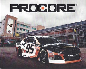2018 Kasey Kahne "procore" #95 Copa NASCAR Monster Energy Postal | eBay