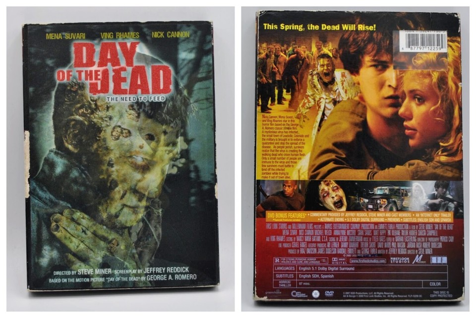 Lot of 15 Zombie/Undead Halloween Horror Movies DVDs Evil Dead, Day of ...