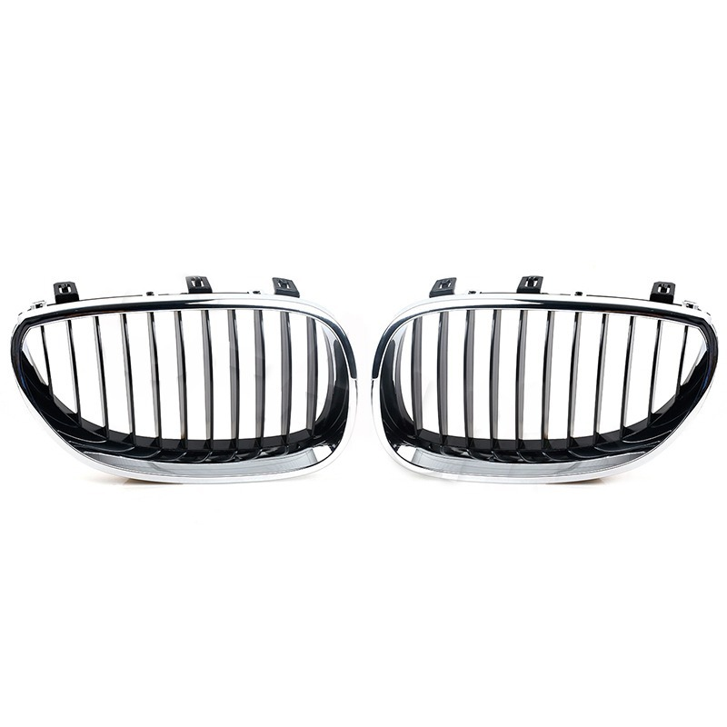 Pair Bumper Kidney Grille Grill for BMW E60 E61 M5 525i 528i 530i 550i ...