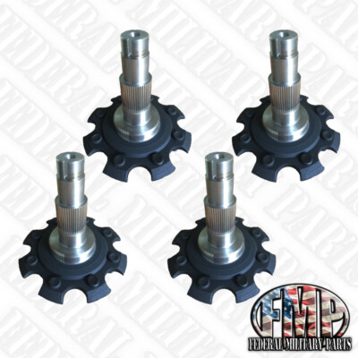 4 SPINDLES Early Style KNUCKLE Military Humvee M998 5579061 Axle Wheel ...