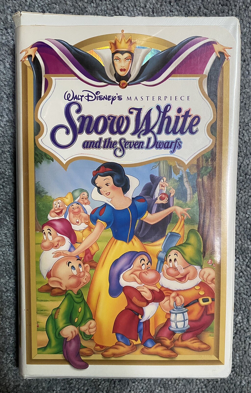 💎 Walt Disney RARE Masterpiece Collection * Snow White * VHS tape ...