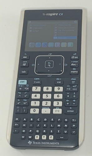 TI-nspire CX, CX II, CX CAS Calculators TESTED, Cleaned, /w Cover, Cord ...
