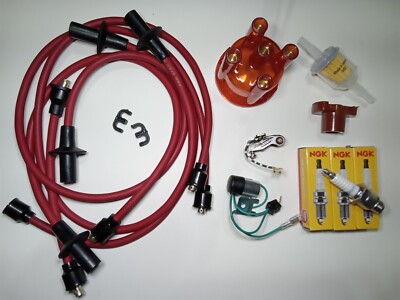 VW COMPLETE 009 / 094 TUNE UP KIT RED VOLKSWAGEN T1 BUG BEETLE T2 BUS ...