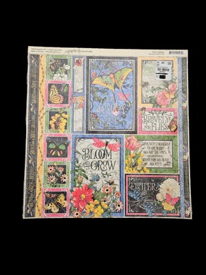 Graphic 45 Paper 12x12 "Flutter" Collection "Exquisite"/Full Pack/New ...