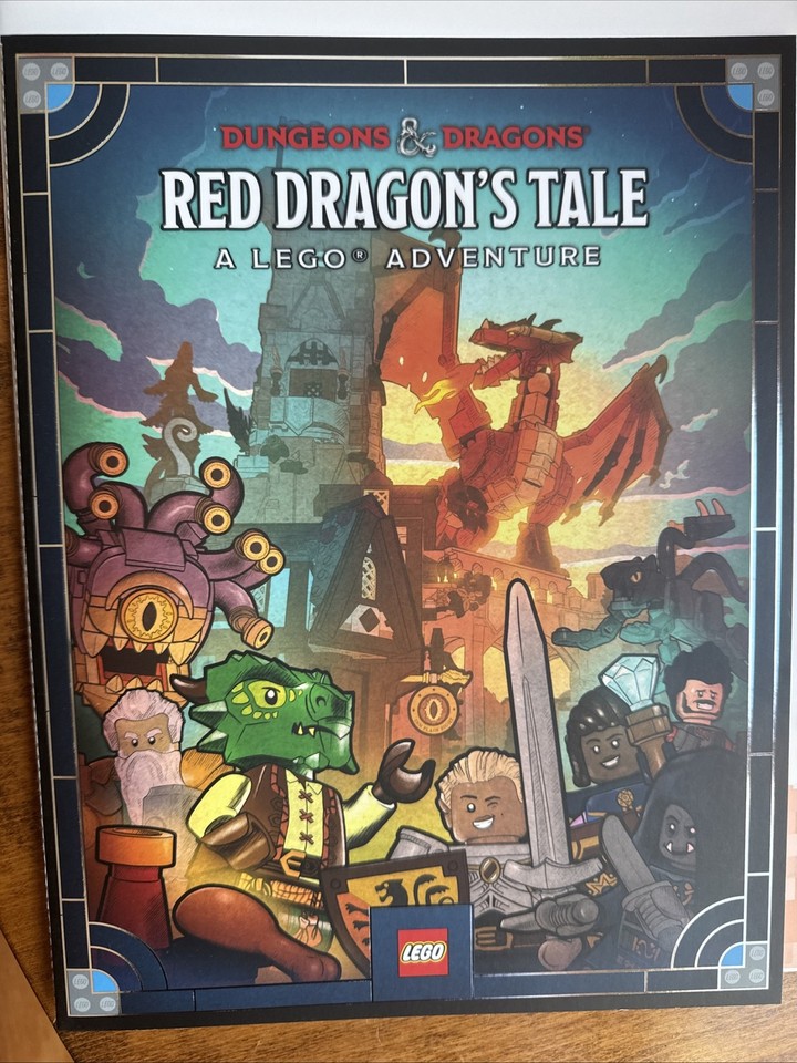 Dungeons & Dragons Red Dragon's Tale A LEGO Adventure Master Guide Book ...
