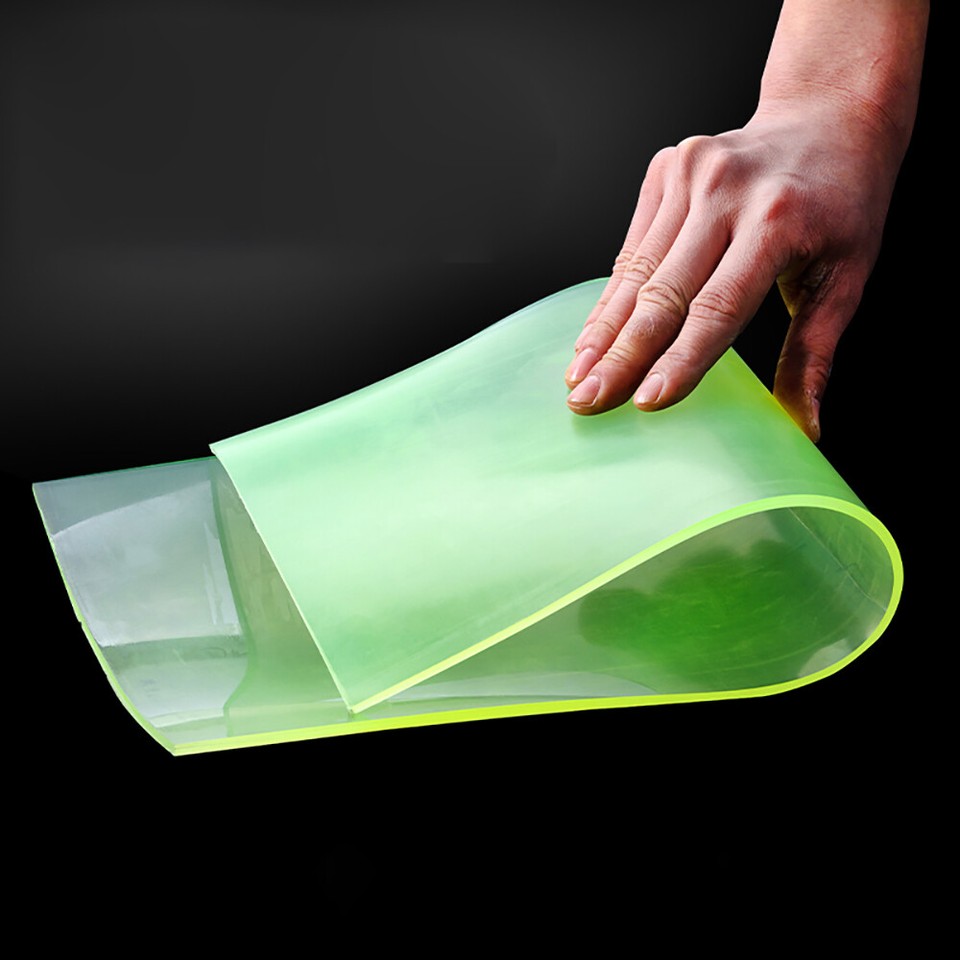 PU Polyurethane Sheet Elastic Board Plate 1 2 3 4 5 6 8 10mm Thick 200x ...