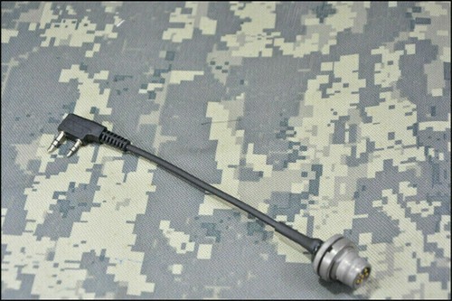 TCA 6-Pin Radio PTT Adapter Cable Compatible PRC 148 152 Militaria ...