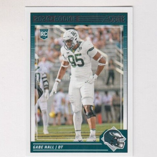 (15) Gabe Hall 2024 PANINI SCORE ROOKIE CARD LOT #383 PHILADELPHIA ...