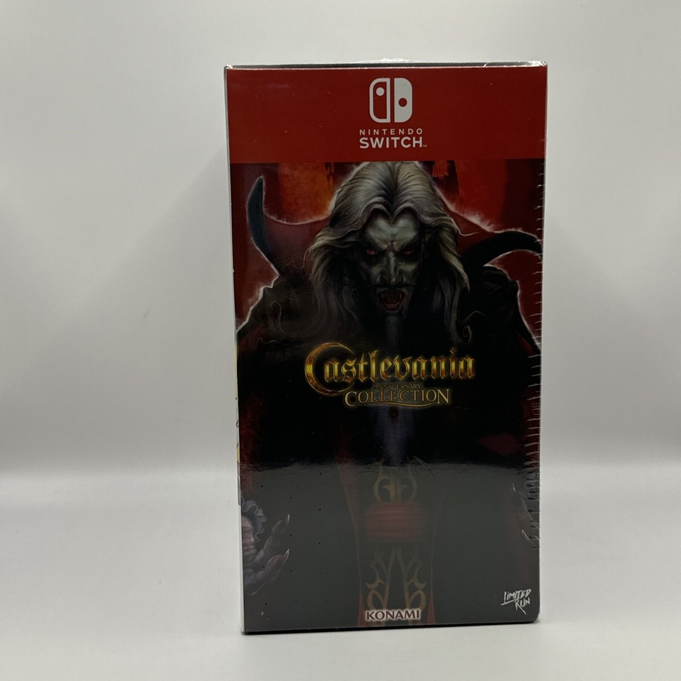 Castlevania Anniversary Collection Ultimate Edition Switch Limited Run ...