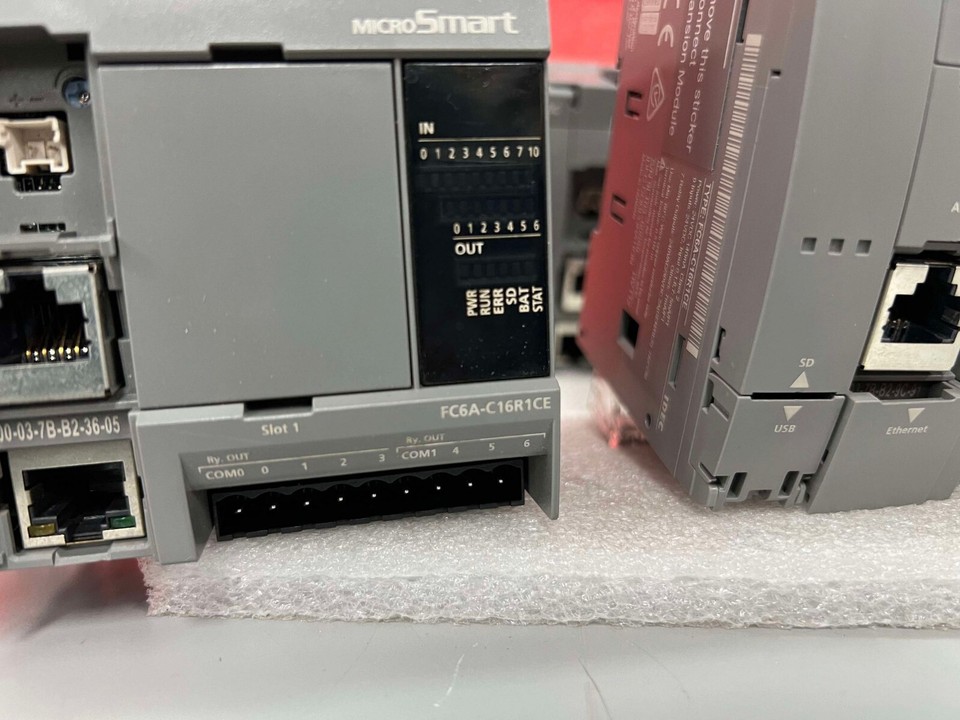 IDEC FC6A-C16R1CE MicroSmart PLC 24VDC | eBay