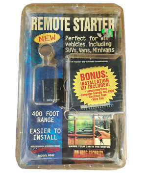 Bulldog Security Remote Vehicle Starter System RS82 USA Nos | eBay