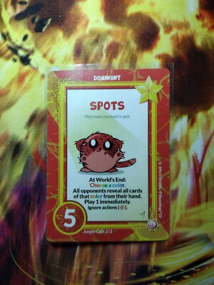 Doomlings Overlush Scarce Rarity Card SPOTS 091/173 Non-Holo Version ...