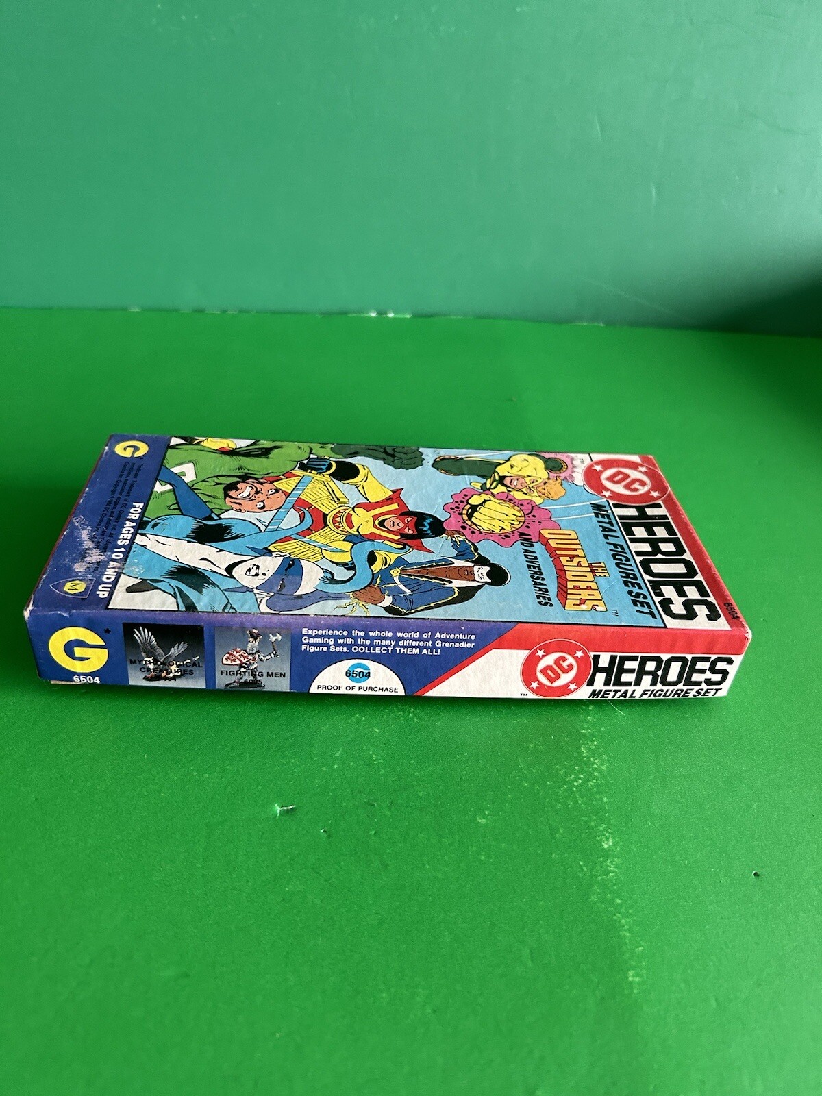 Grenadier DC Heroes Metal Figure Set*The Outsiders Metal Miniatures ...
