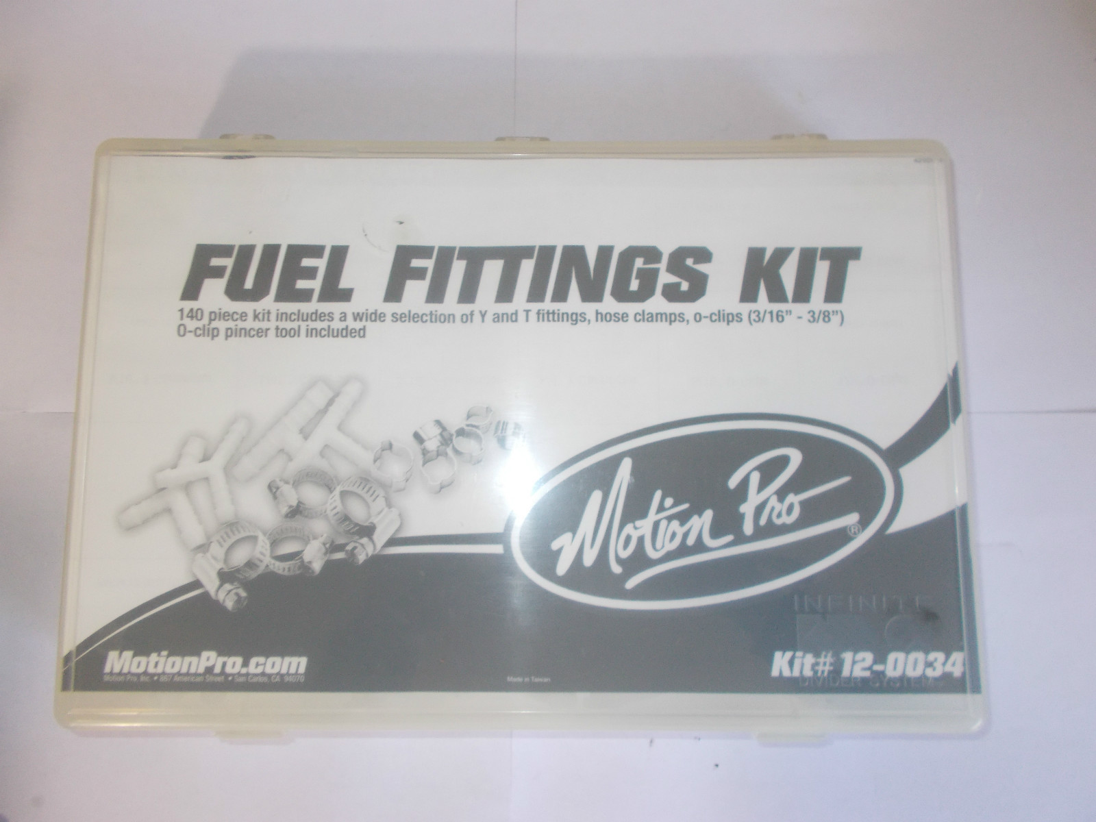 Motion Pro Fuel Line Fittings Kit 12-0034 Assortment MP12-034 08-334 ...