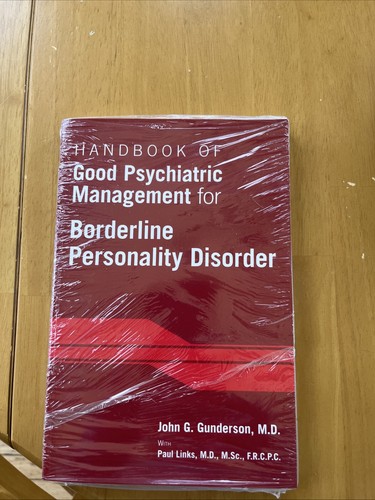 Handbook of Good Psychiatric Management for Borderline Personality ...