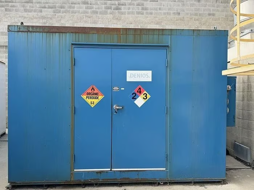 Denios Climate Controlled Hazardous Materials Storage Room Flammable ...