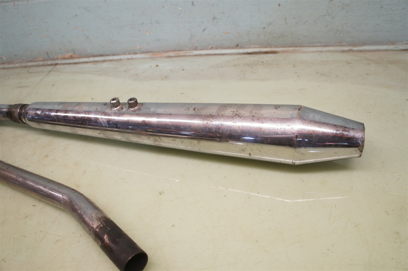 1973 Norton Commando 850cc MKI MK1 850 Roadster 750 *2042 EXHAUST PIPE ...