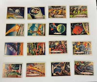 1957 Topps Space Cards Complete Set EX.-NM. Very Gradable Cards | eBay