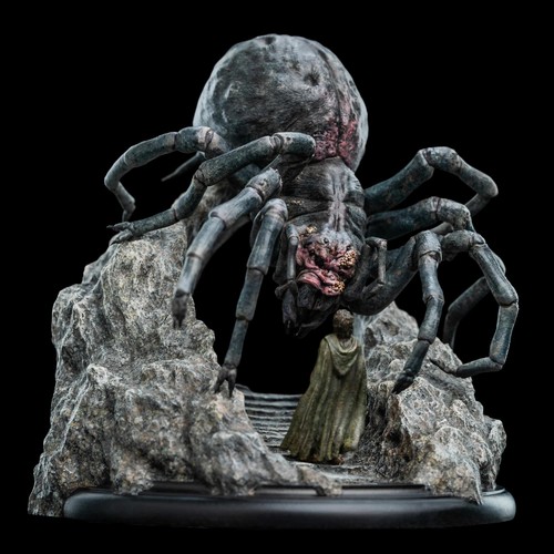 WETA Lord of the Rings Shelob w/ Frodo Miniature Giant Spider Polystone ...