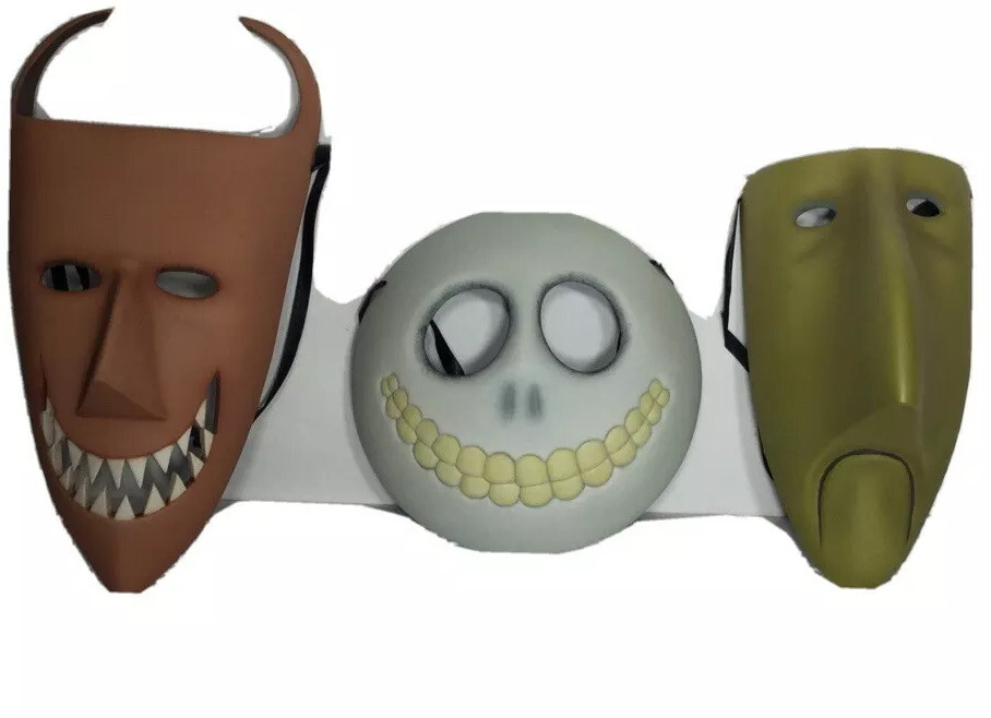 NBC Lock, Shock & Barrel Ceramic Masks 2003 Ltd Edition - New Open Box ...