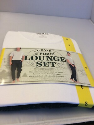 Men's Orvis Ultra Soft 100% Cotton 2 Piece Lounge Set Pajamas | eBay