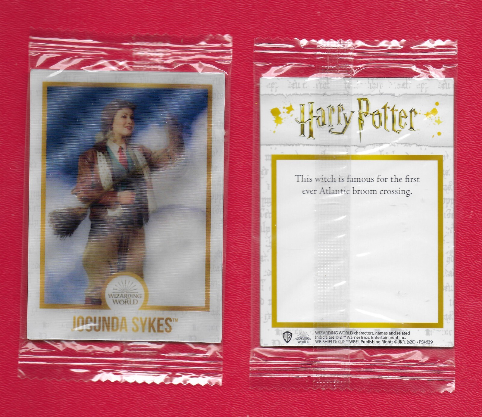 Harry Potter Wizarding World , Chocolate Frog Card "JOCUNDA SYKES" | eBay