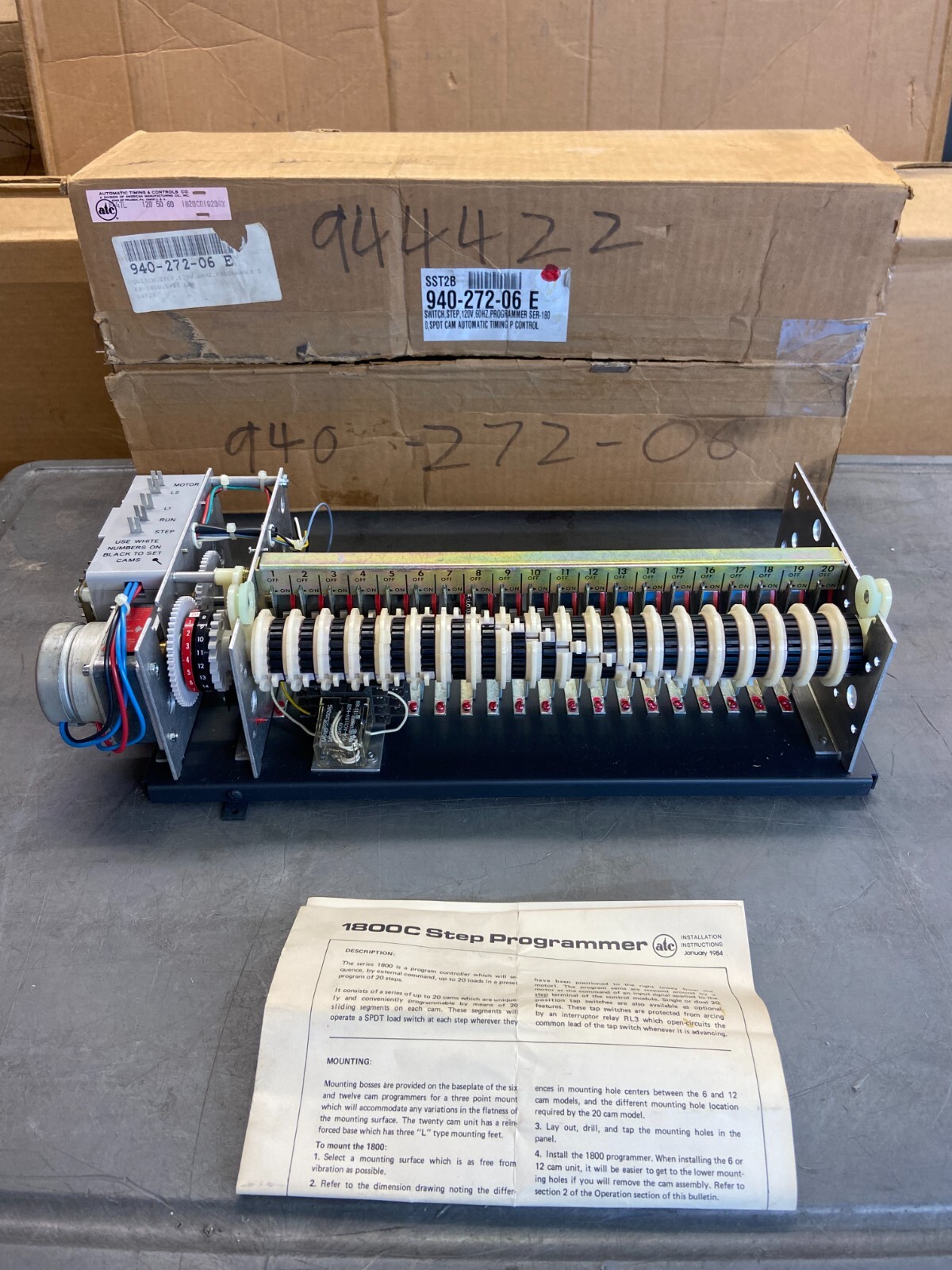 ATC Switch Step 1812C01Q20BX Load Switch Terminal 940-272-06 | eBay