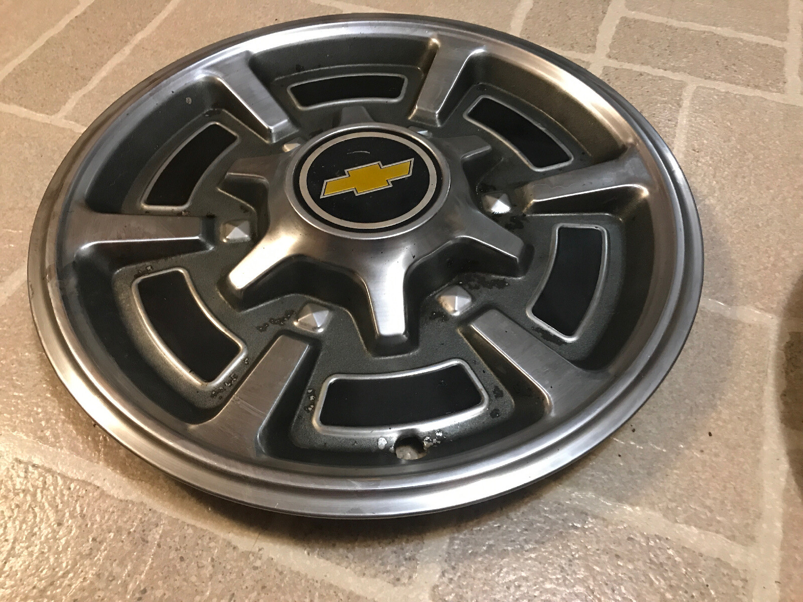 Chevy K10 4x4 Truck 15" Rear HUBCAPS K10 Wheel Covers Pair 1/2 Ton 77 ...