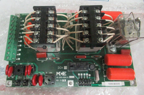 MCE ELEVATOR DOOR OPERATOR BOARD #MCE- HC-DPS-MOM-H rev 3- 3 BOARD ...