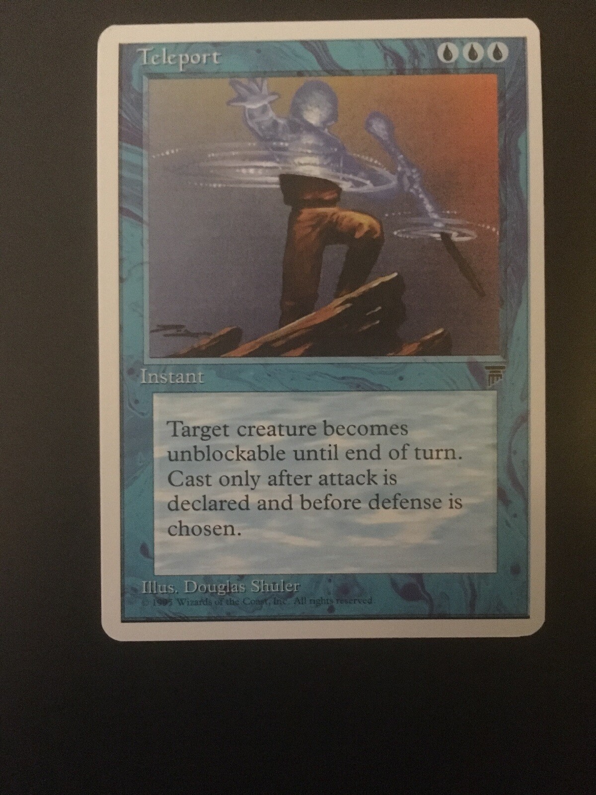 Magic The Gathering MTG - Chronicles - Teleport | eBay