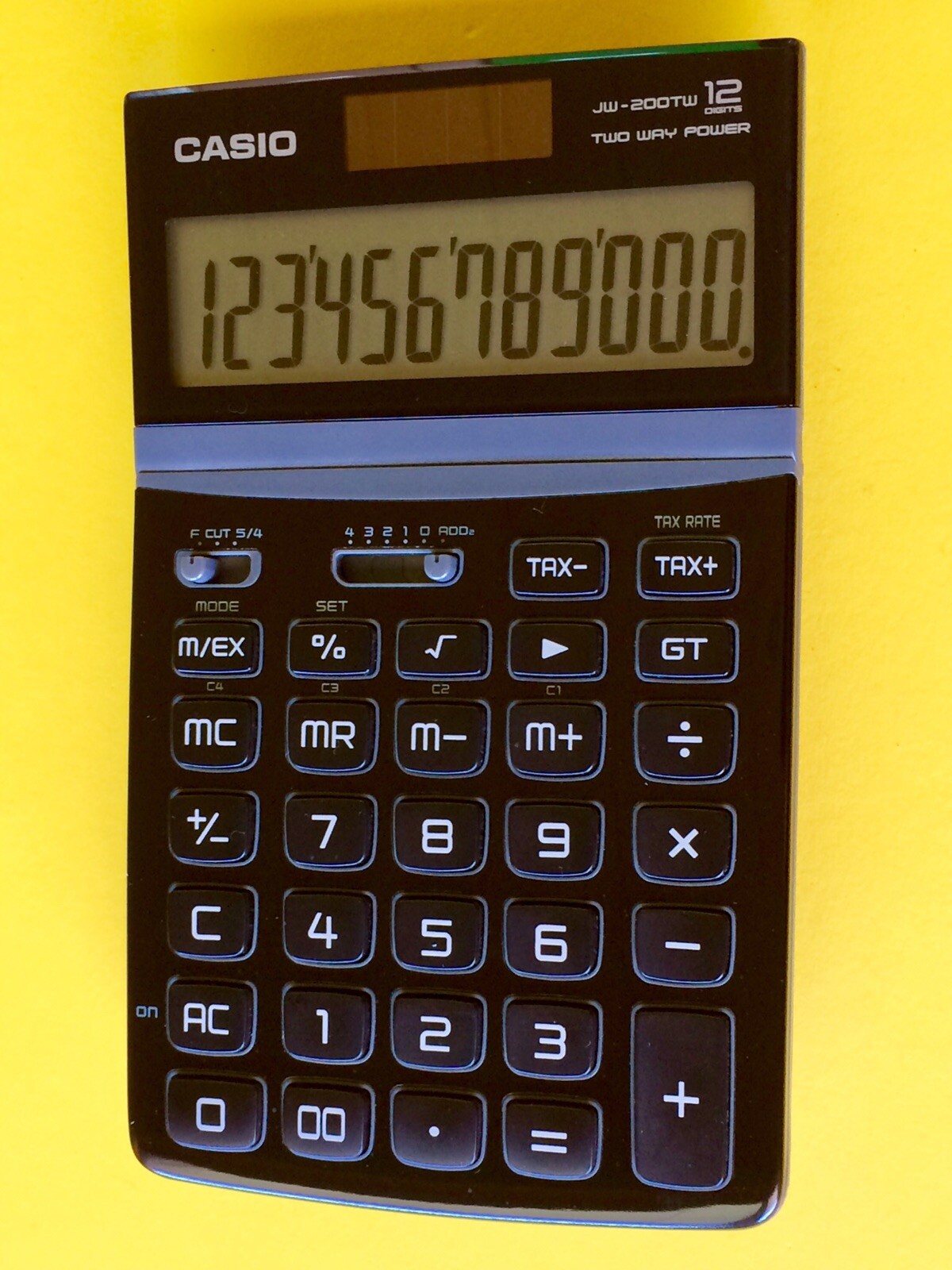 CASIO JW 200 TW Taschenrechner SOLAR Pocket COMPUTER Basic OVP PC RC 12 ...