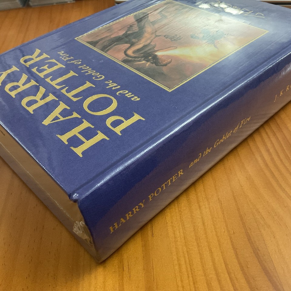 Harry Potter And The Goblet Of Fire Deluxe First Edition Sealed | eBay